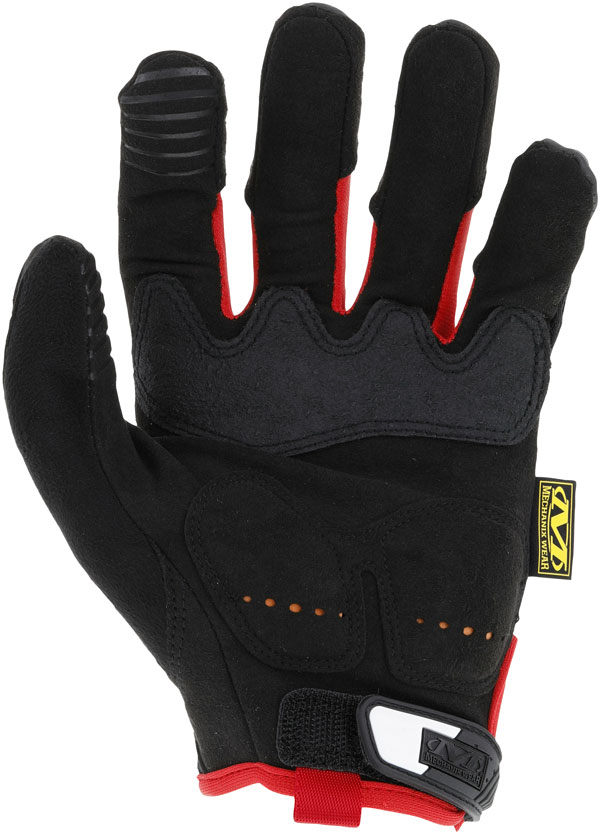 TSA Defence | M-Pact Gloves (Large, Red/Black)